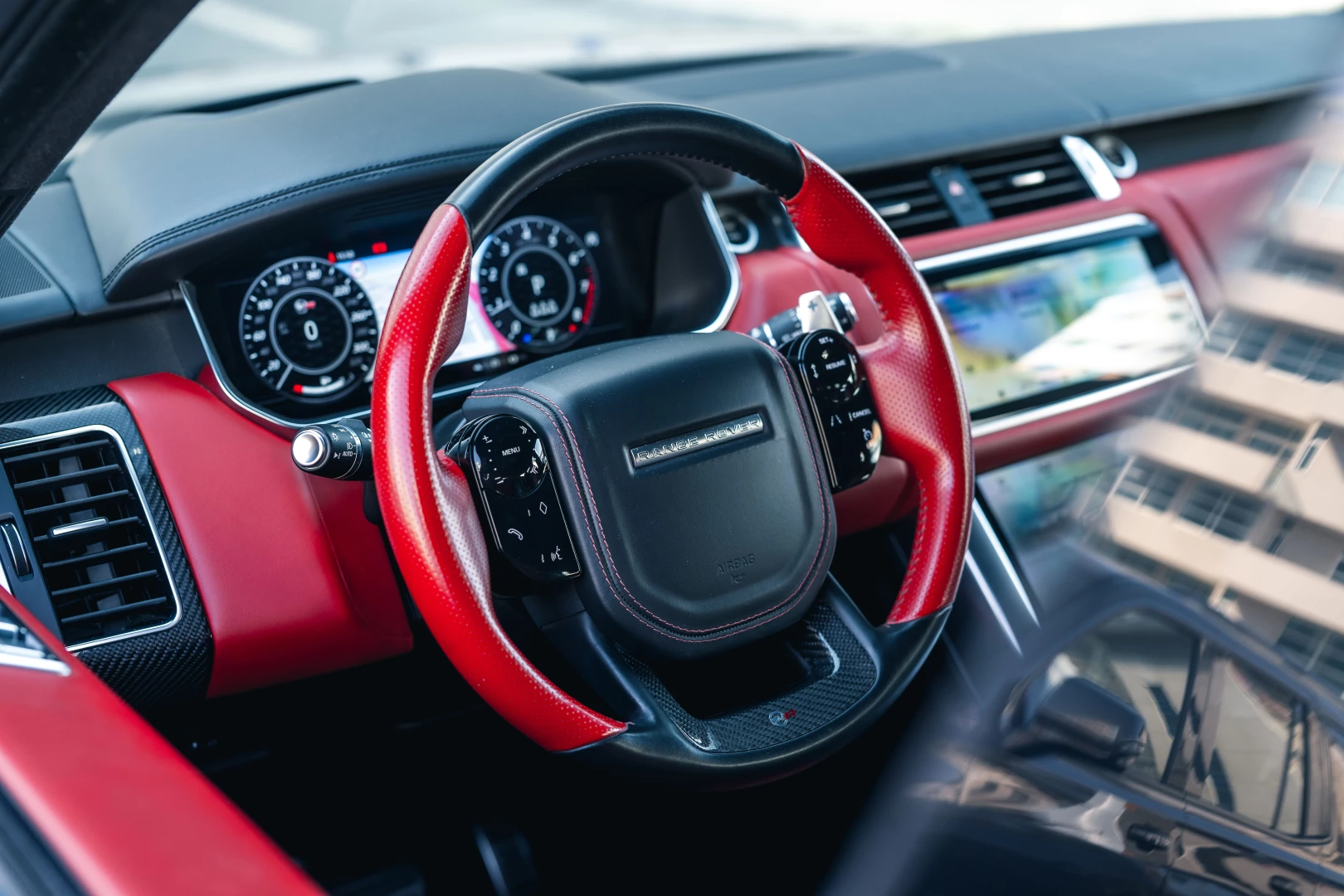 Range Rover Sport SVR car rent in Dubai - hire Range Rover Sport SVR ...